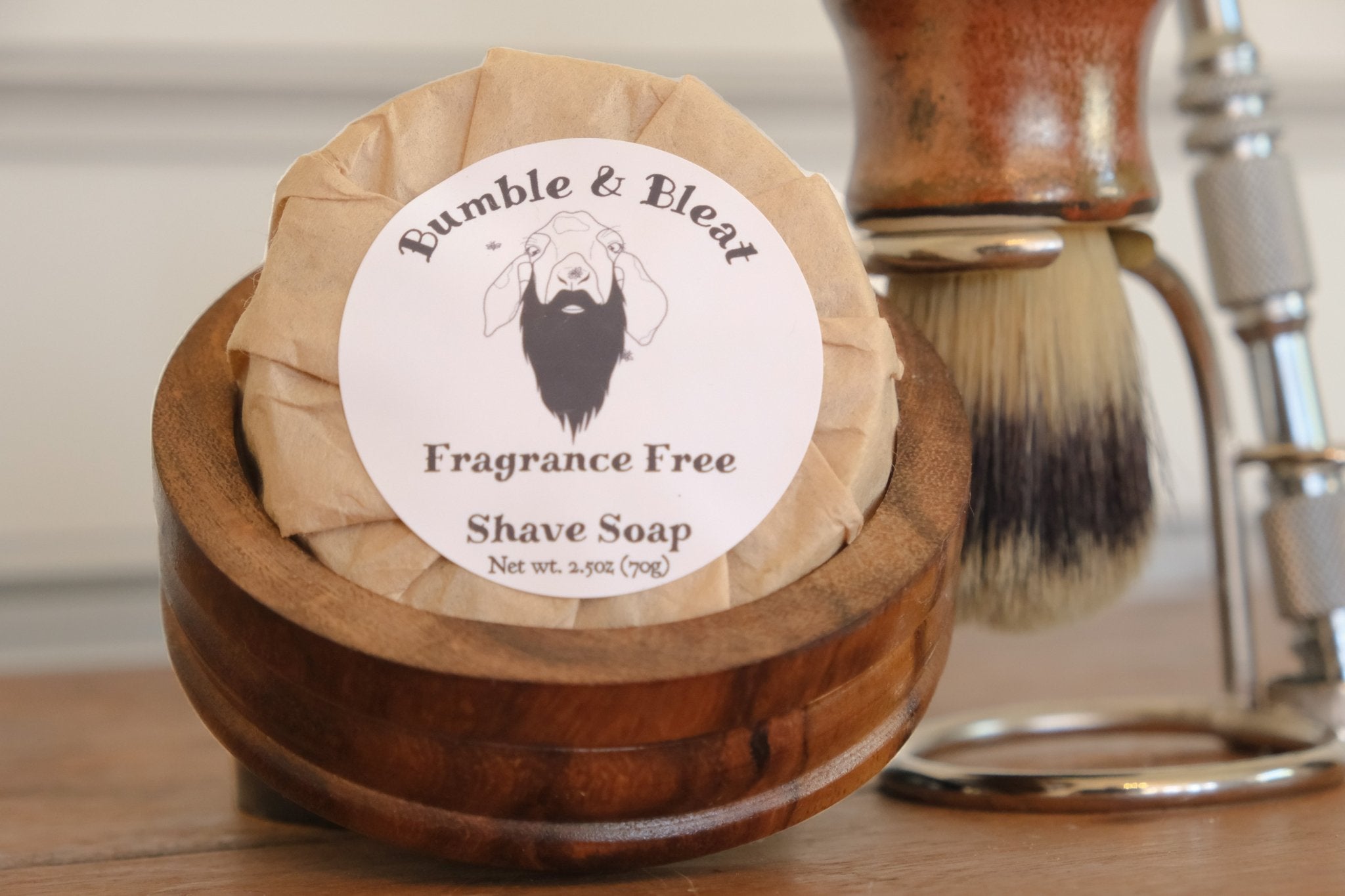 Fragrance-Free Shave Soap | Goat Milk & Tallow Shave Soap – Bumble ...